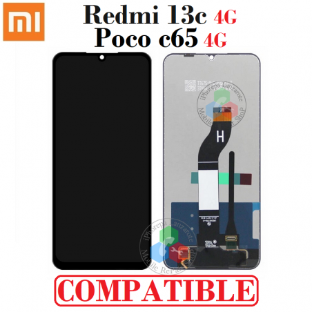 Xiaomi Redmi 13c 4G 2023 23100RN82L / Poco c65 4g - PANTALLA compatible sin MARCO