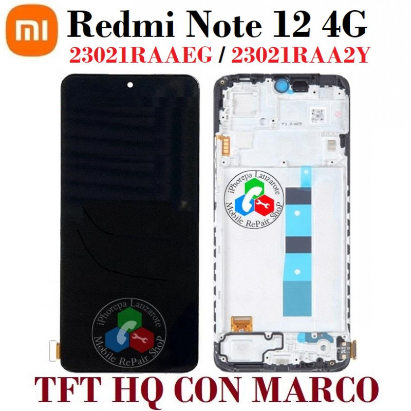 Xiaomi Redmi Note 12 4G 2023 23021RAAEG / 23021RAA2Y / 23028RA60L ...