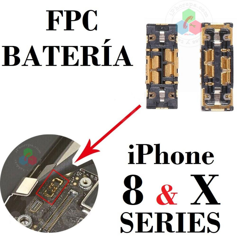 iPhone 8 / iPhone 8 Plus / iPhone X / iPhone Xr / iPhone Xs / iPhone Xs Max - FPC BATERIA ...